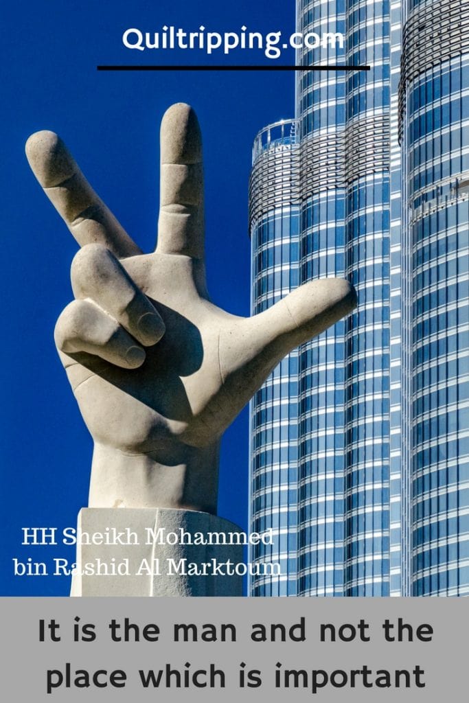 Win, victory, love statue in Dubai - Quiltripping