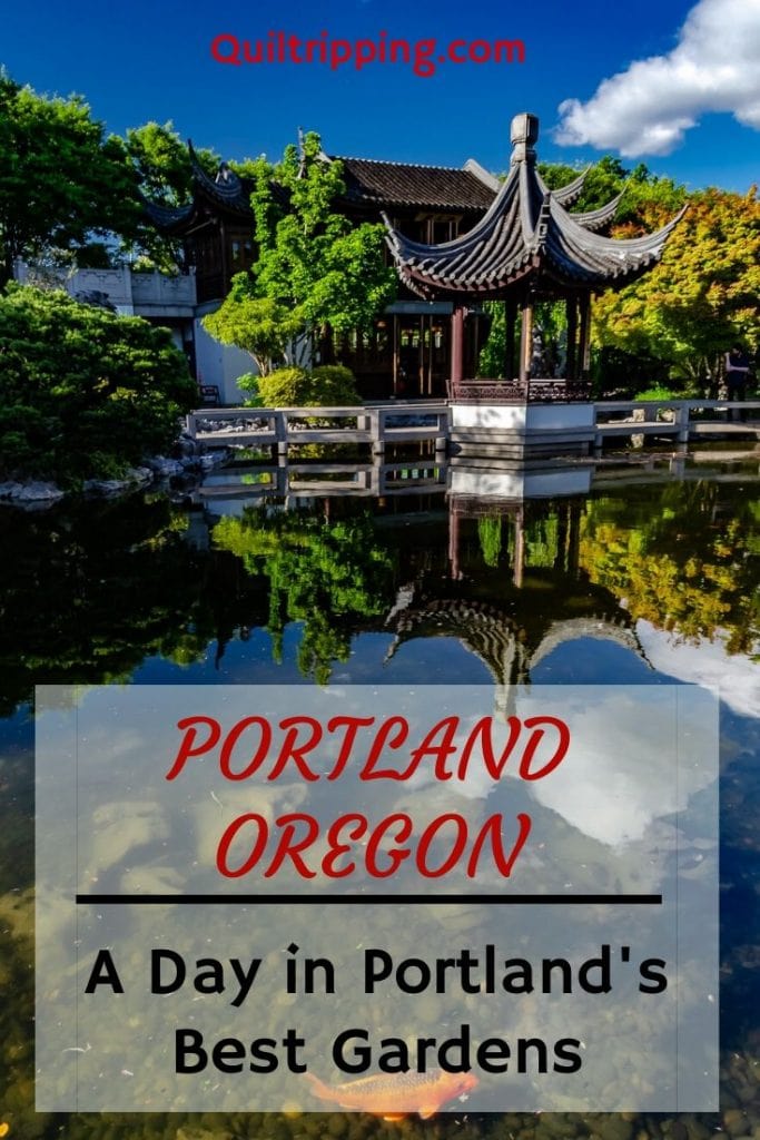 A Spring Day in My Favorite Portland Gardens - Quiltripping