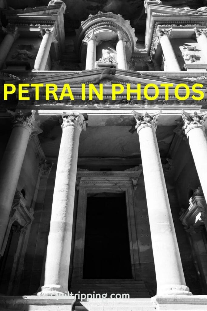 Ancient Petra Photos - A City of Mysteries in Black and White ...
