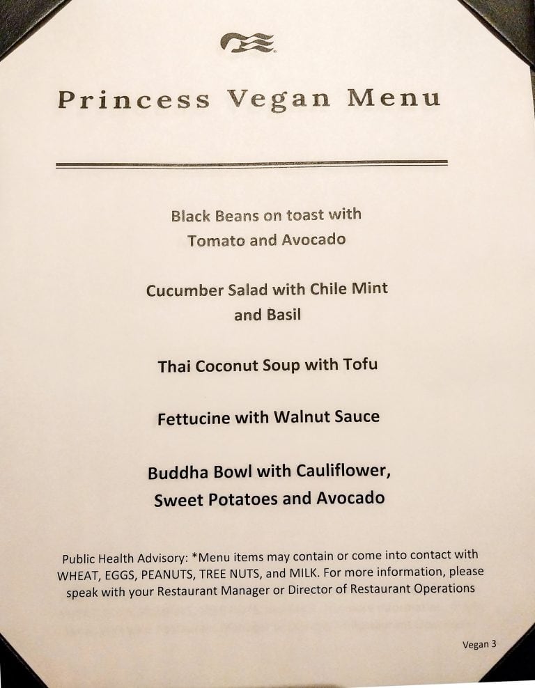 A Taste of All the Discovery Princess Dining Options, Including the 360 ...